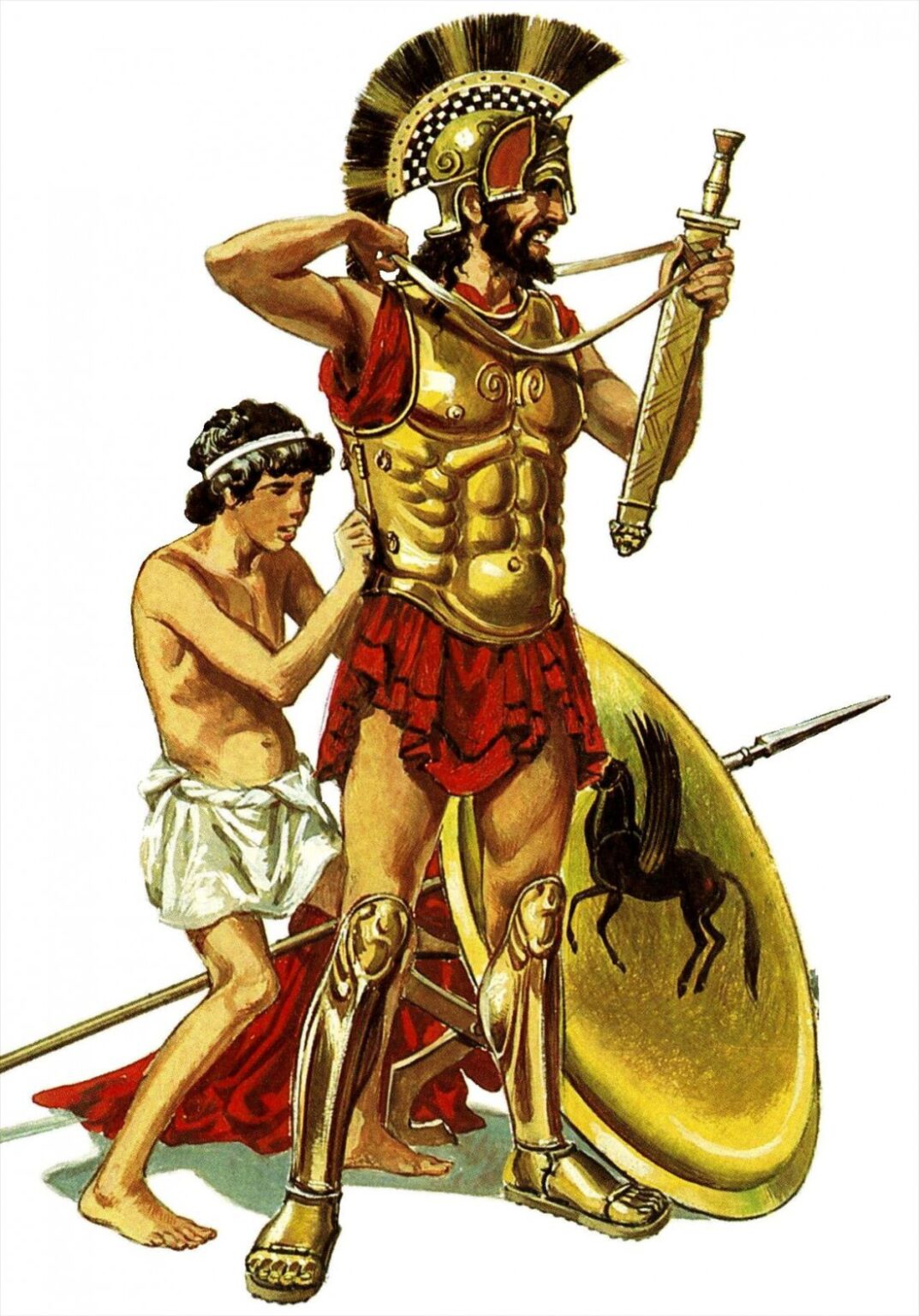 Hoplitas da Grécia Antiga: uma animação para mostrar na aula