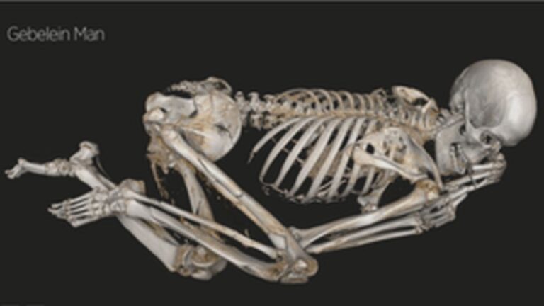 Homem Gebelein, múmia egípcia de 5500 anos, anterior ao Egito faraônico